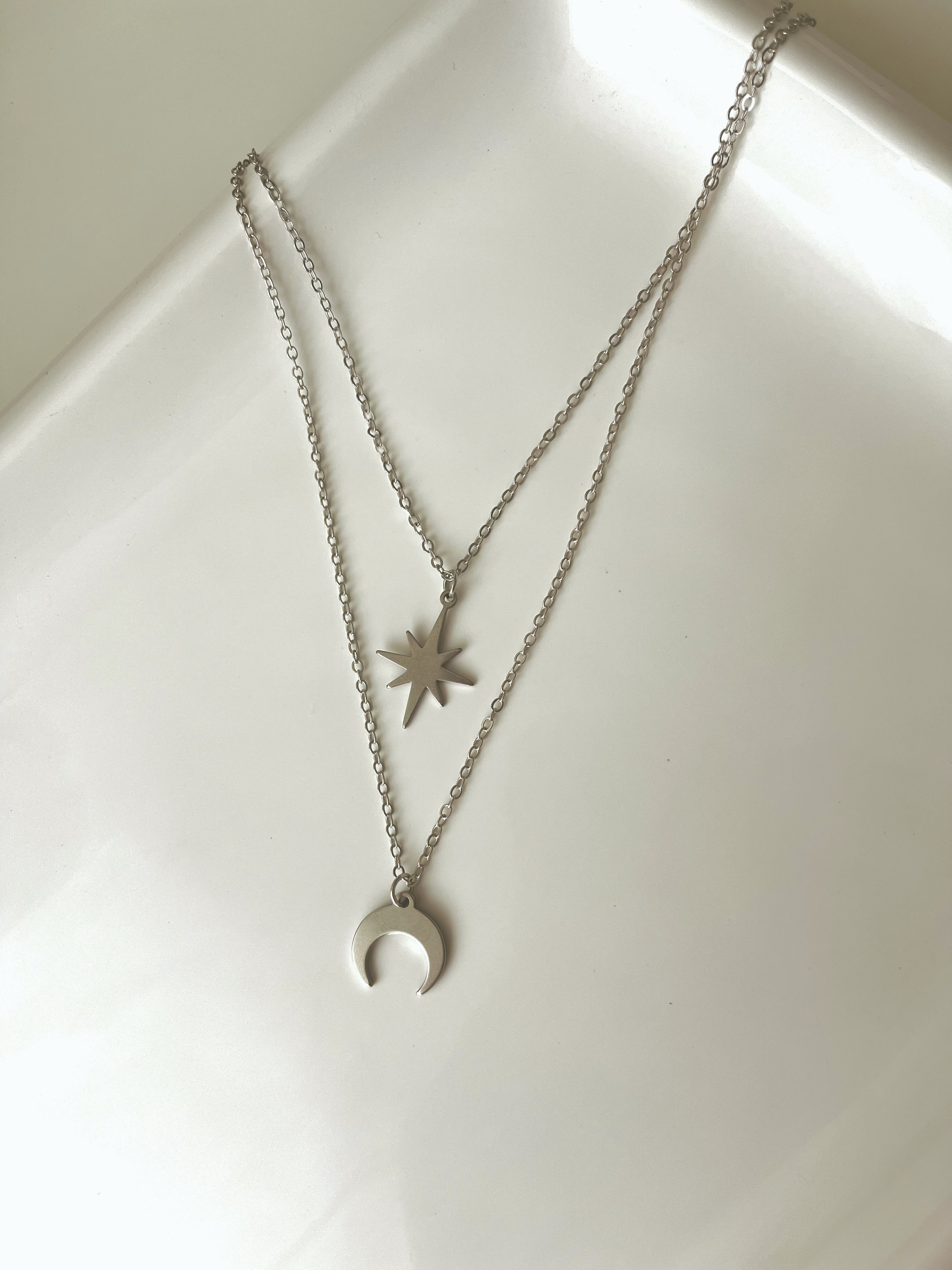 Moonlight Layer Necklace – Anacaona Jewelry